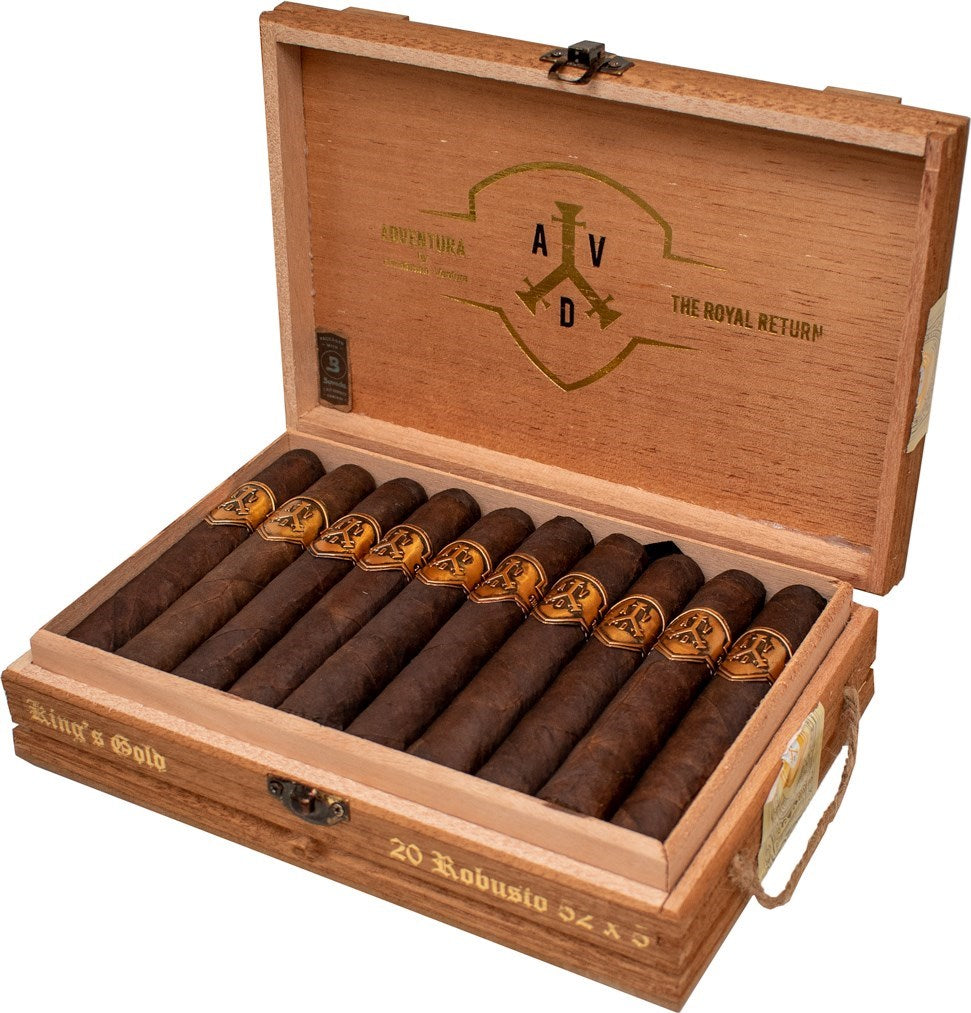 ADVentura The Royal Return King's Gold Robusto | Buy Online